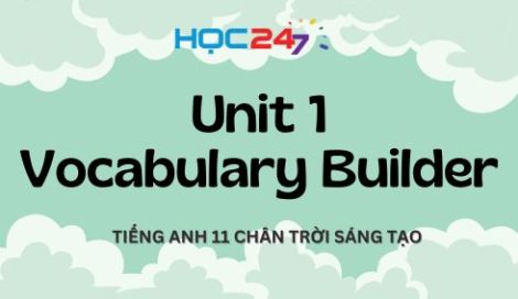 Vocabulary Builder Unit 1 lớp 11
