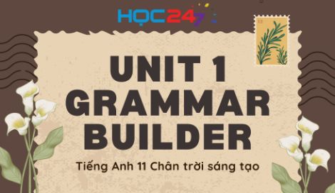 Grammar Builder Unit 1 lớp 11